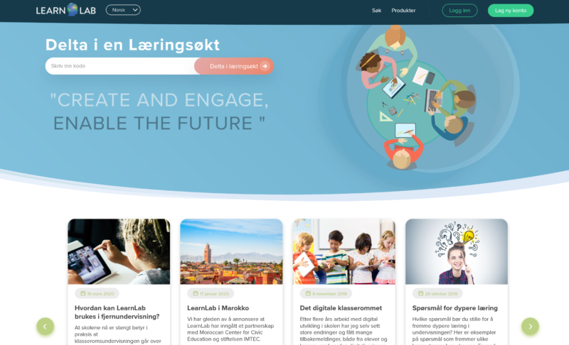 NYHET i Skolon: Learnlab – smart og interaktiv tjeneste for lærere og ...
