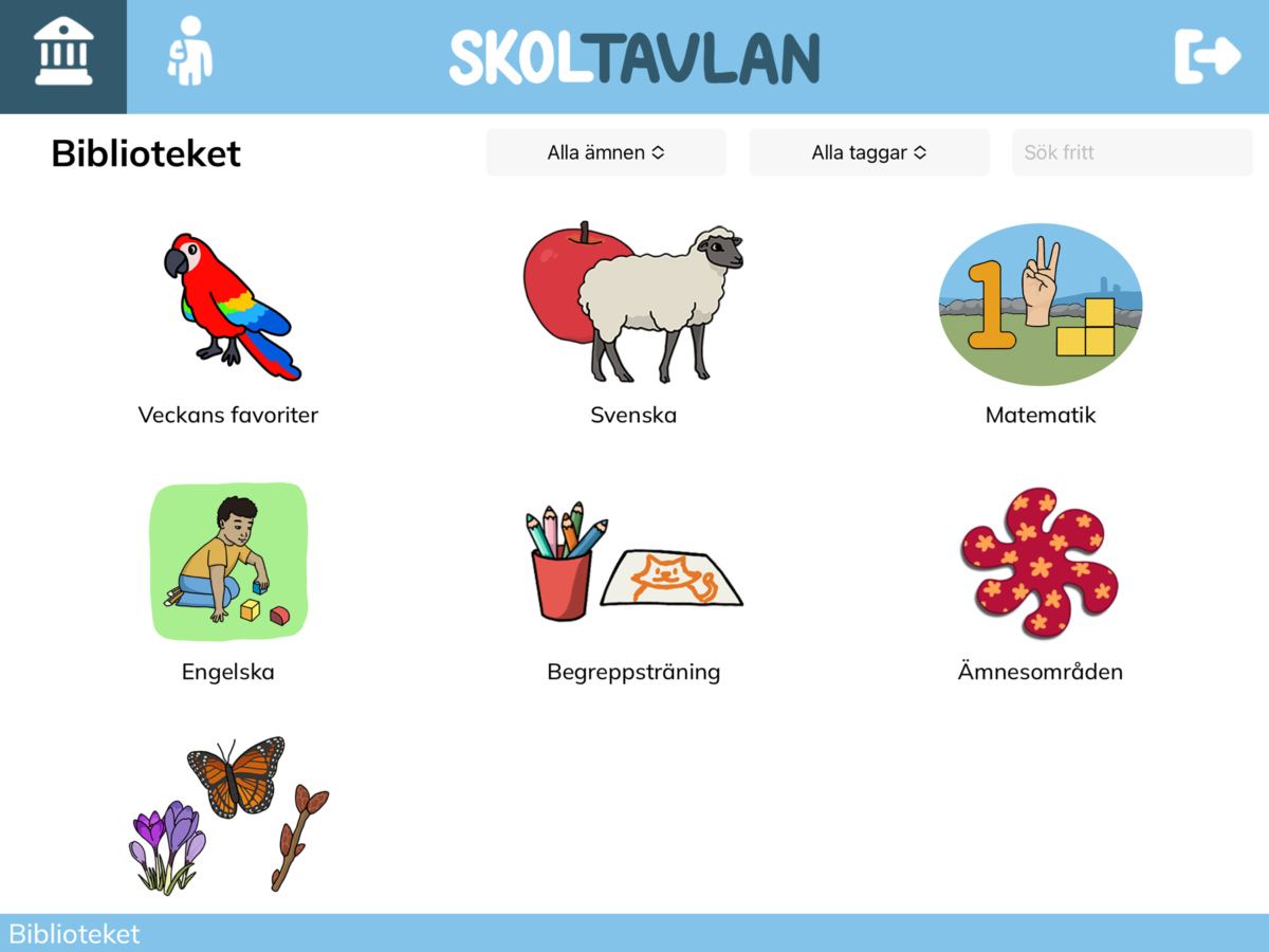 Skoltavlan Plus – interaktivt lärande