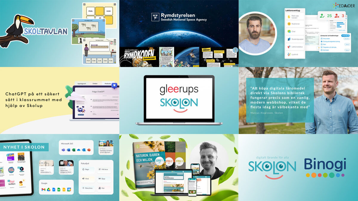 LISTA: Highlights i Skolon - tips på nya funktioner och digitala verktyg