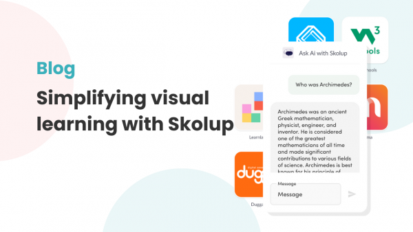Simplifying visual learning with Skolup - Skolon