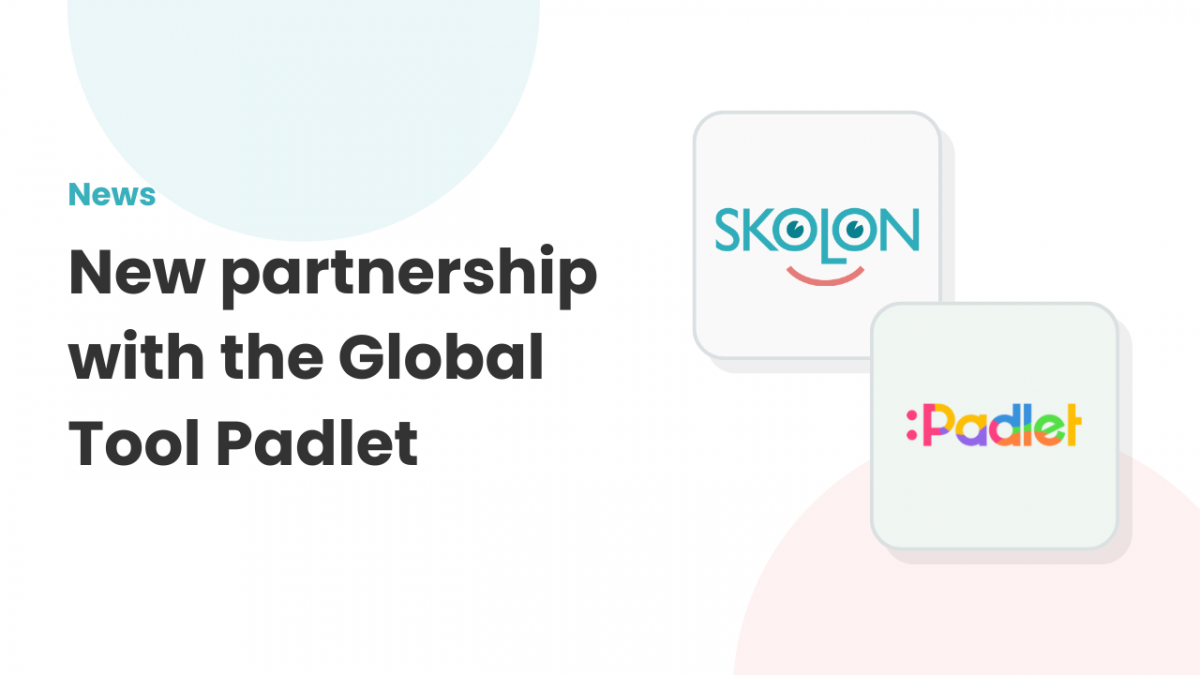 New International Partnership for Skolon with the Global Tool Padlet - Skolon