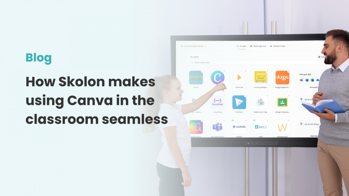 How Skolon makes using Canva in the classroom seamless - Skolon