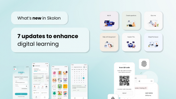 What’s new in Skolon: 7 updates to enhance digital learning - Skolon