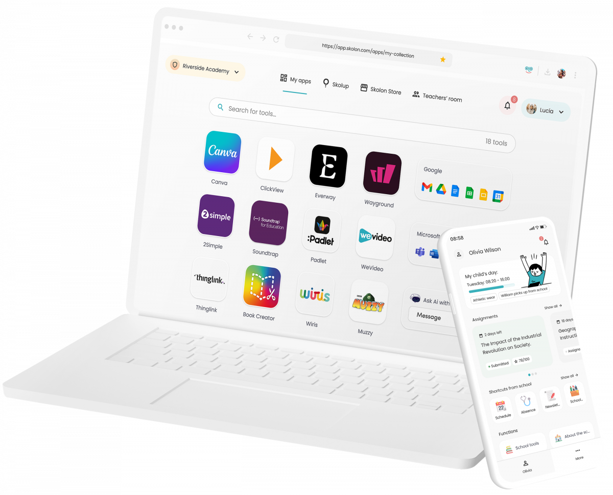 Home – Digital learning for everyone - Skolon